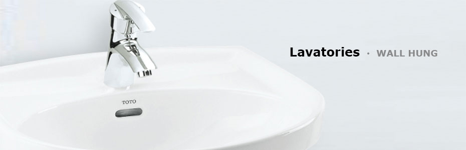 TOTO - PRODUCTS>LAVATORIES>WALL HUNG